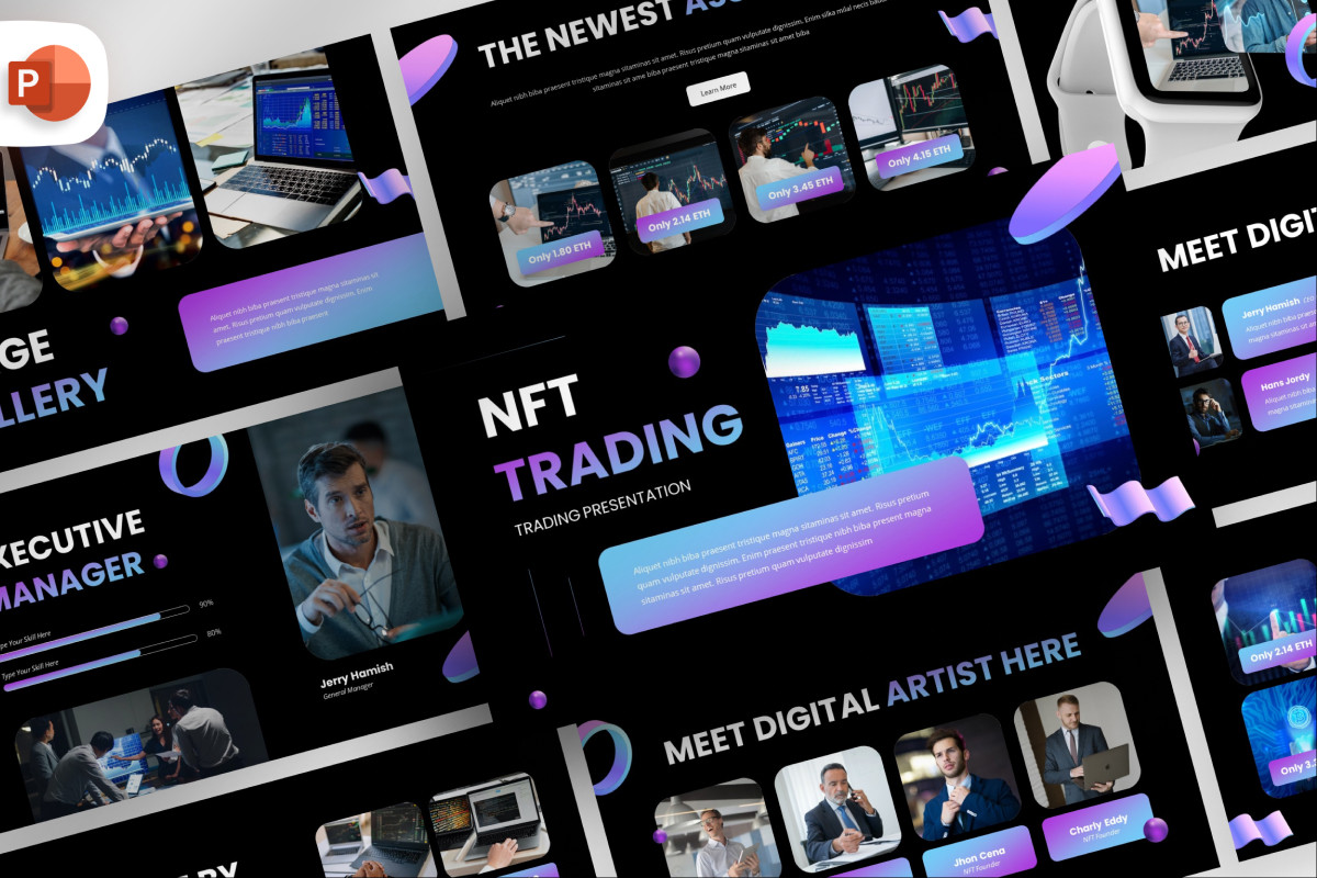 NFT Trading Presentation Template | Nulivo Market